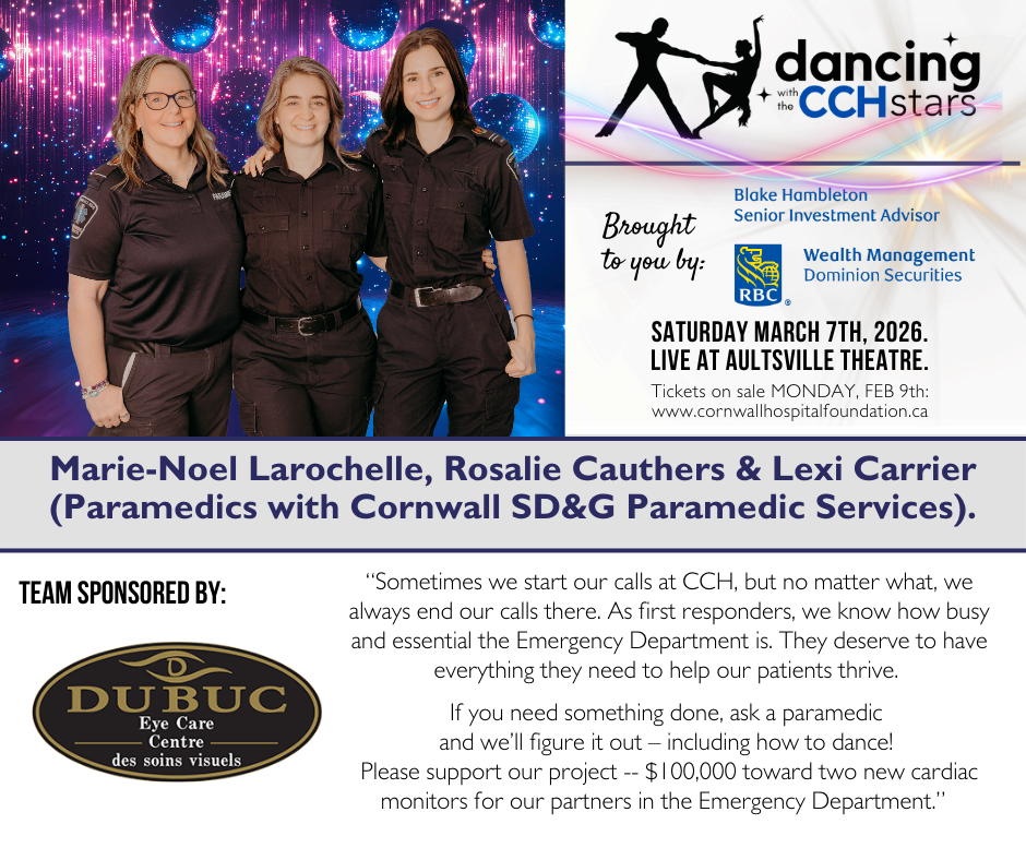 Marie-Noel Larochelle, Rosalie Cauthers and Lexi Carrier - Cornwall ...